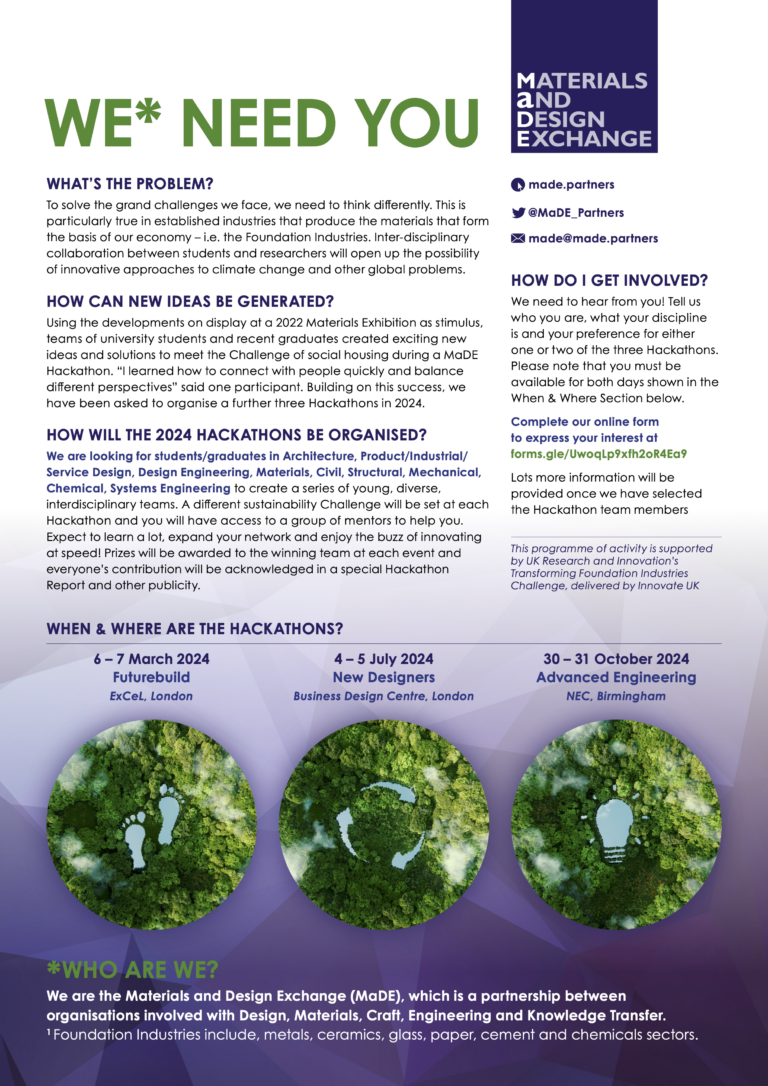 MaDE Hackathons 2024 - MaDE